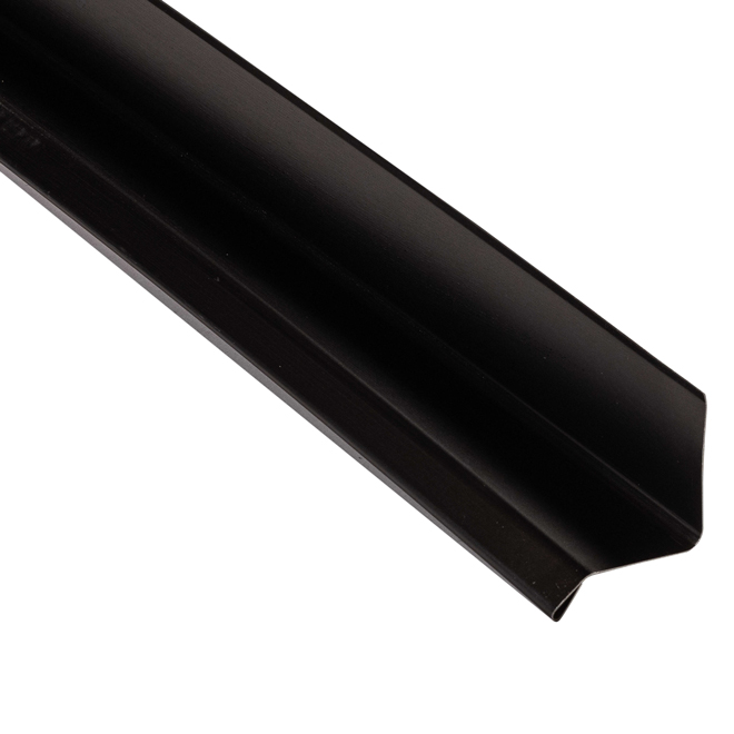 CanExel 10-ft Black Aluminum Drip Cap 261-61005 | RONA