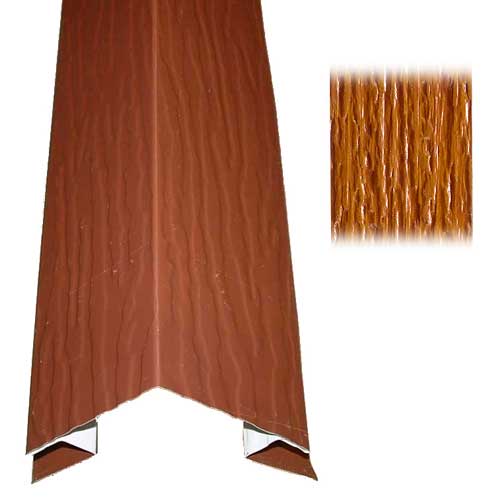 Outside Corner Moulding - Cedar - Aluminum - 10-ft L x 1/2-in W PQOC ...