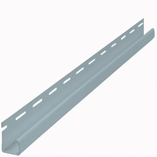Kaycan J-Shaped Moulding - Azur Blue - Vinyl - 12-ft L x 5/8-in W x 5/8 ...