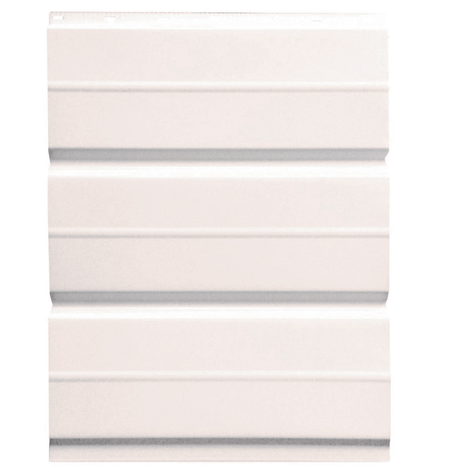 Kaycan SP-600 Solid Soffit - Semi-Gloss White - Aluminum - 16-in W x 12 ...