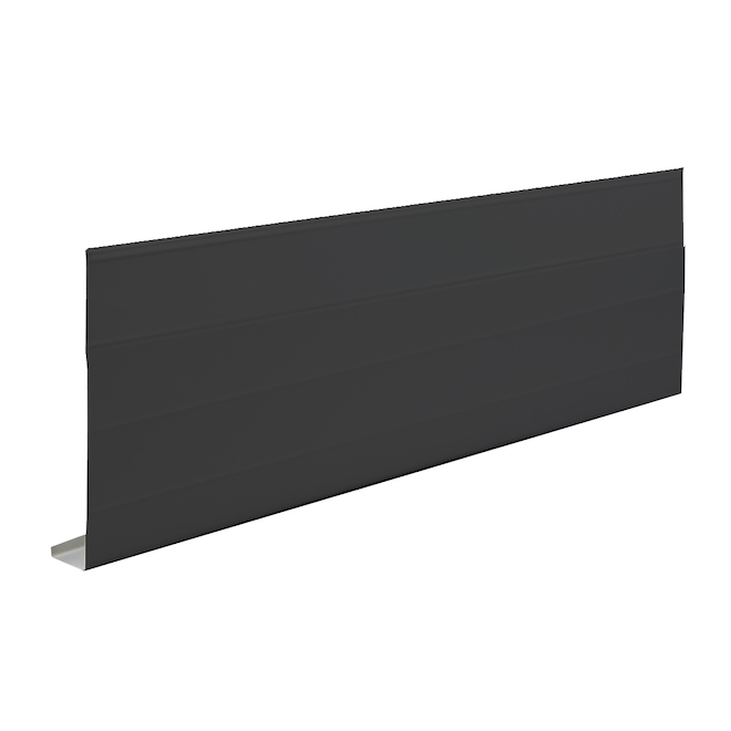Kaycan 8-in x 9-ft Black Aluminum Fascia 048115 | RONA