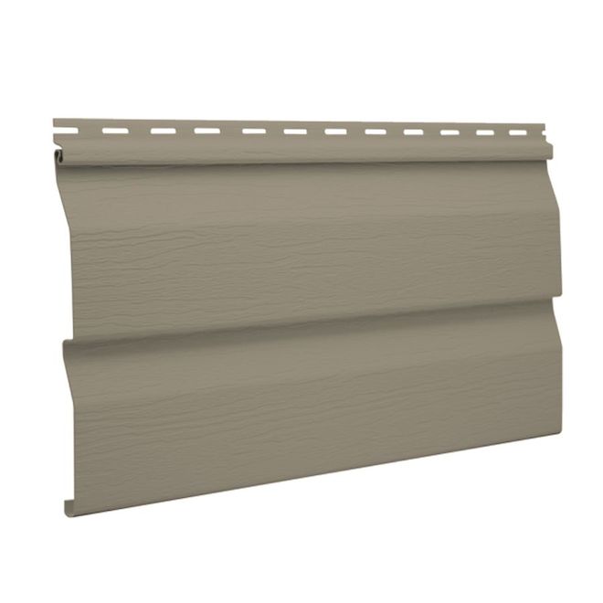 Kaycan D4.5 Sierra Horizontal Siding in Vinyl of 4.5-in x 12-ft - Khaki ...
