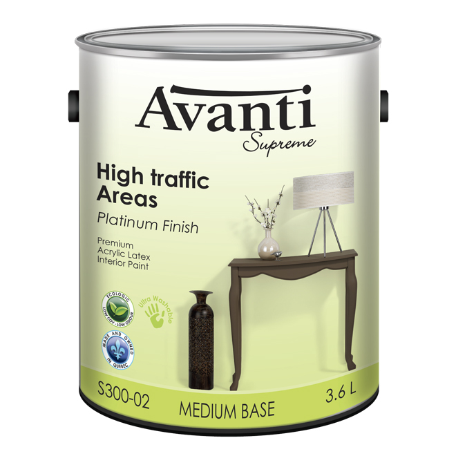 Avanti Supreme Interior High Traffic Areas Paint - Acrylic Latex ...