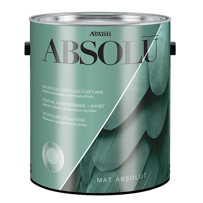 Avanti Absolu Paint and Primer - Interior - Matte - 3.78 L FX-11-4 | RONA