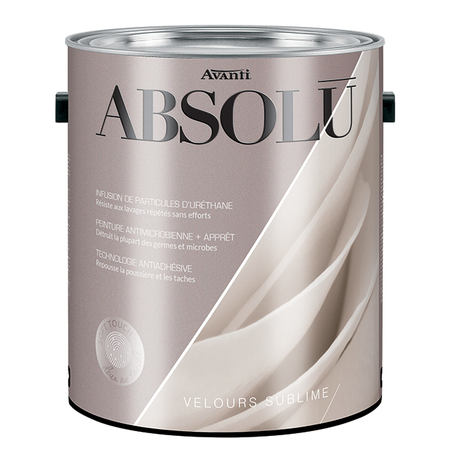 Avanti Absolu Paint and Primer - Interior - Velvet - 3.5 L FX-25-4 | RONA