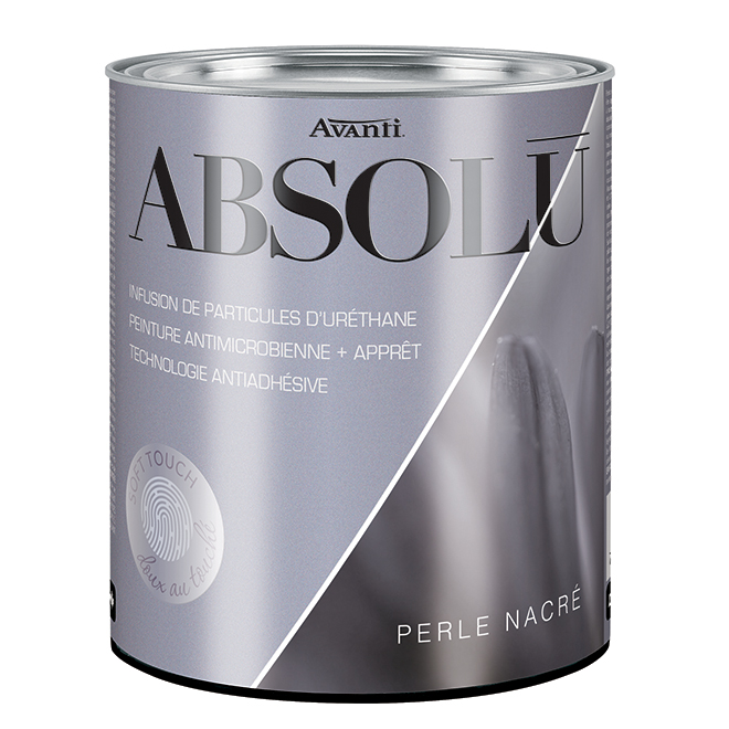 Avanti Absolu Paint And Primer - Pearl - Interior - 875 mL FX-33-1 | RONA