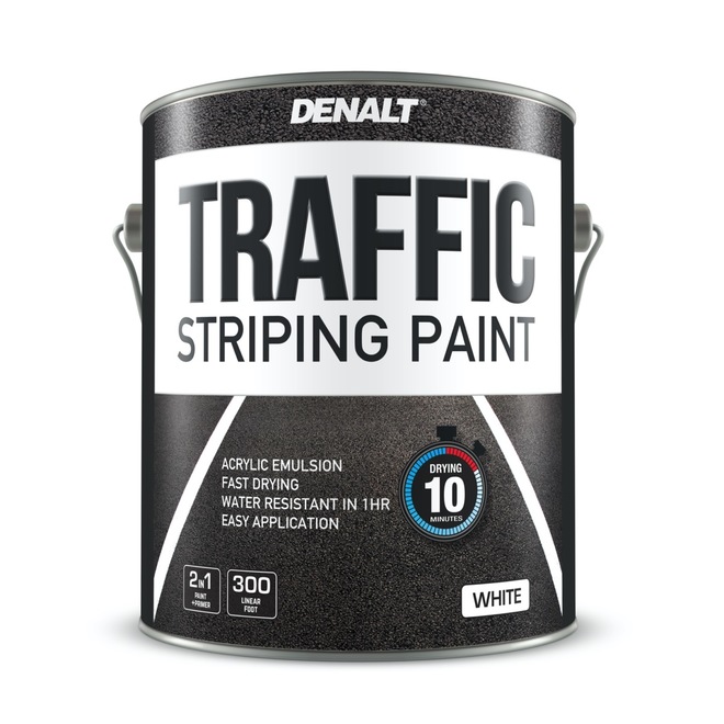 Denalt Traffic Striping Paint for Asphalt and Concrete - Quick Dry ...