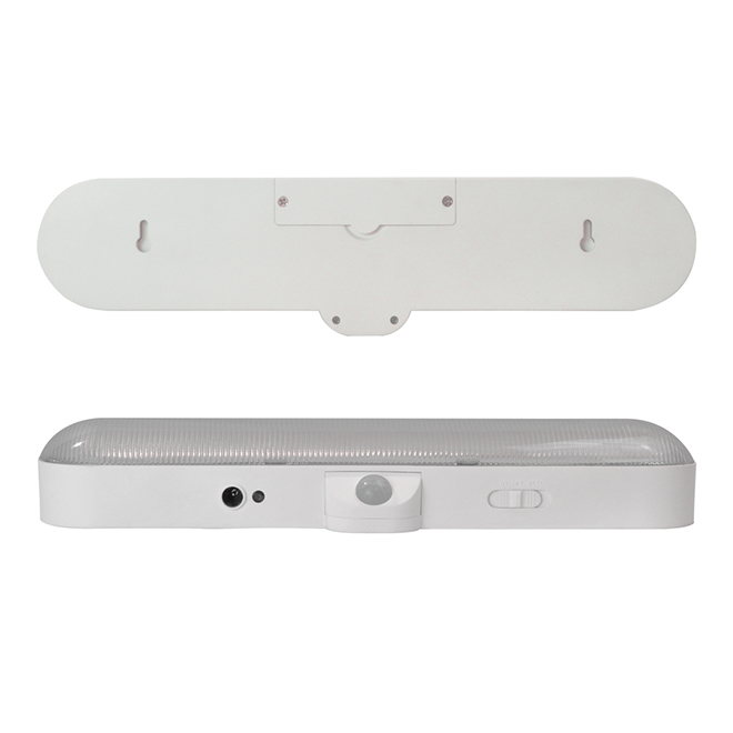 Sunforce 100-Degree 1-Head Off-White Solar Powered LED Motion-Activated ...