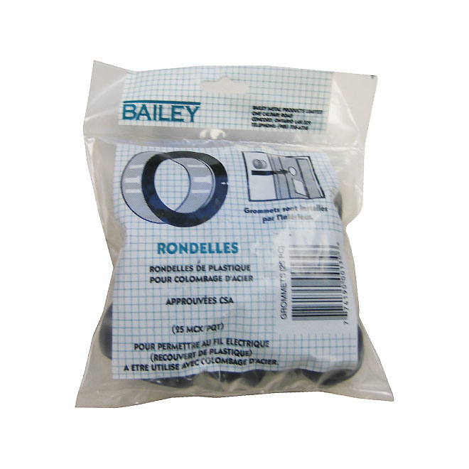 Bailey Metal Steel Framing Grommets - Plastic - 100 Per Pack ...