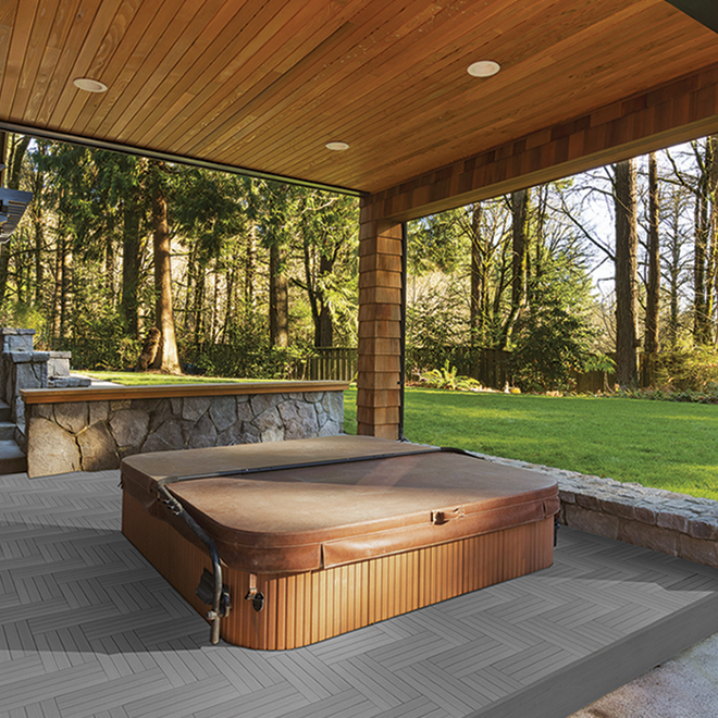 LEADVISION Outward Edge - 14" - 2-Pack - Mirage Grey | RONA