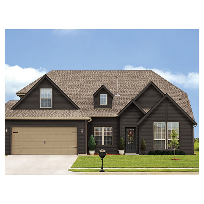 Elegance Premium Wall Cladding - Walnut - Composite - 12-ft L ...