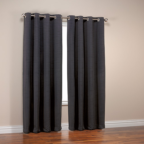 COMMONWEALTH Black Horizontal Slub Grommets Panel | RONA