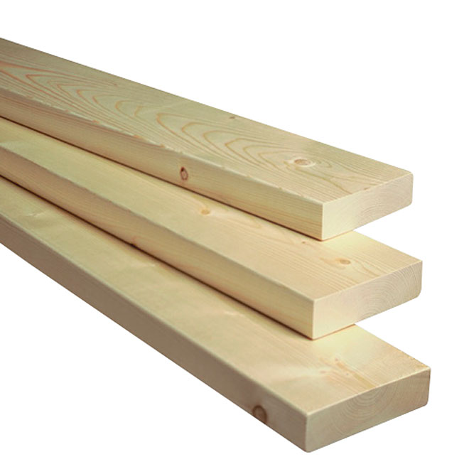 White Spruce Board - Select - MIX 1" x 4" x 12' EP1412FSCS | RONA