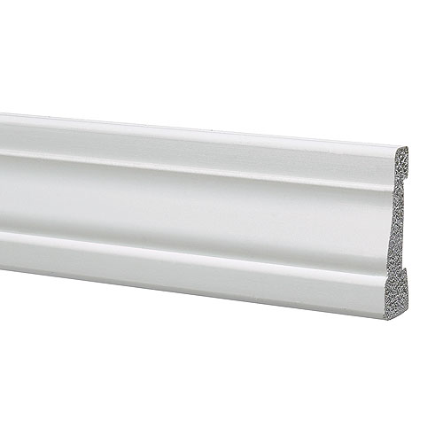 PVC Colonial Casing Moulding - White - Moisture Resistant - 7-ft L x 2 ...