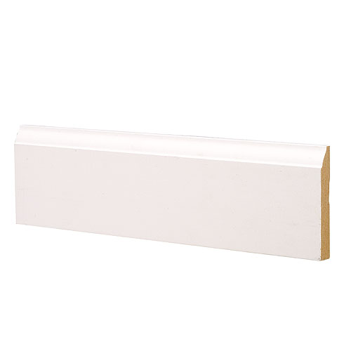 Metrie Baseboard - Primed White - Interior Use - MDF - Sold by Linear ...