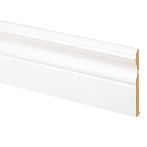 Metrie Ultralite Baseboard - 3/8-in T x 3 7/8-in W x 192-in L - MDF ...