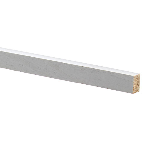 Metrie Square Moulding 1 2 In T X 3 4 In W X 168 In L Finger