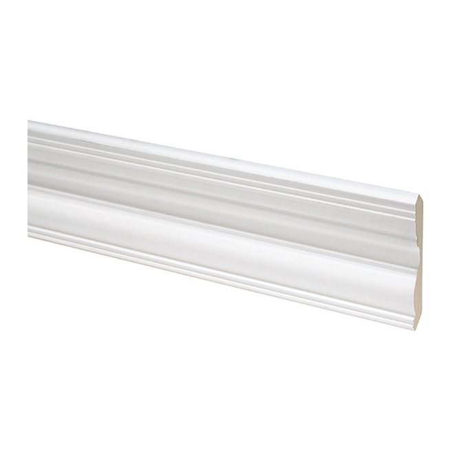 Metrie Crown Moulding - Primed - MDF - White - Sold by Linear Foot ...