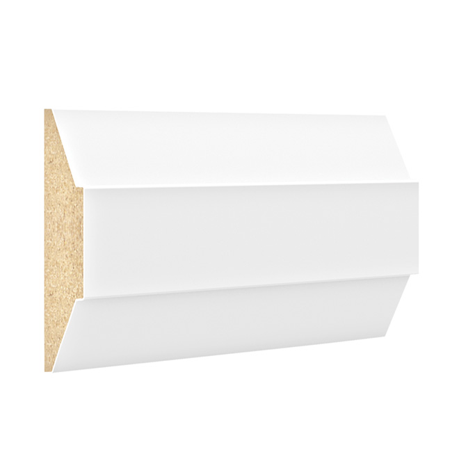Metrie Panel Trim Moulding - 1/2-in T x 2-in W x 96-in L - MDF - Primed ...