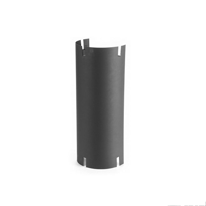 ASTON Corner Radiant Shield - Steel - 7" - 24-Gauge - Black | RONA