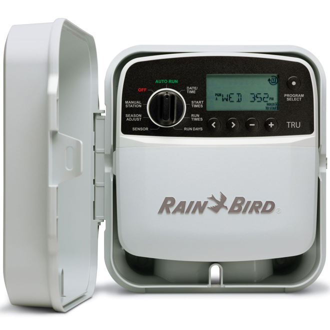 Rain Bird 8-Zone Indoor/Outdoor Irrigation Timer TRU8O | RONA