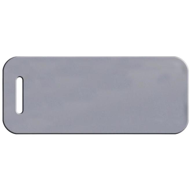 Hillman Engravable Luggage Tag- Chrome 138027 | RONA