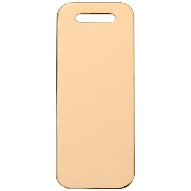 Hillman Engravable Luggage Tag- Gold 138028 | RONA