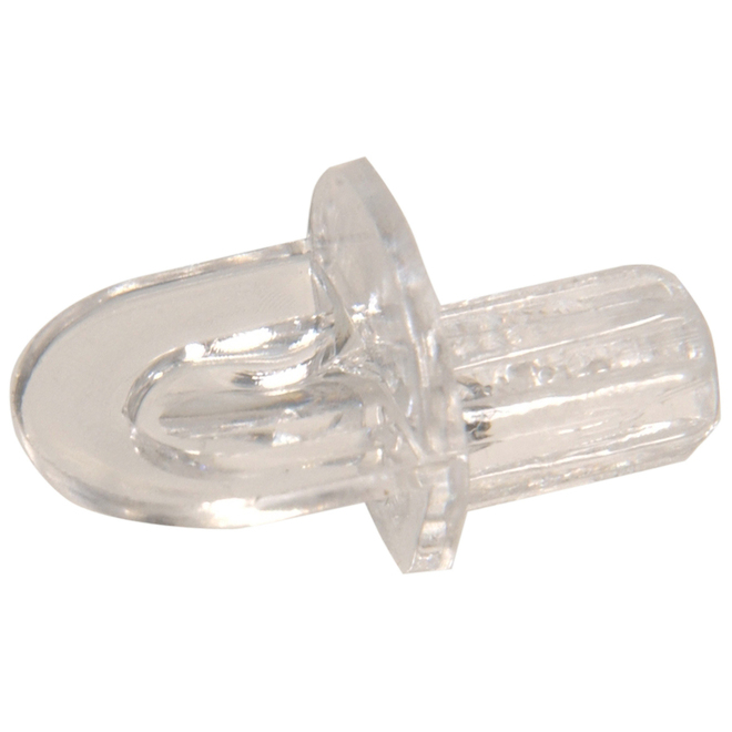 Hillman 4-CT 1/4-in Clear Plastic Round Shelf Pins N6/7 883861 | RONA