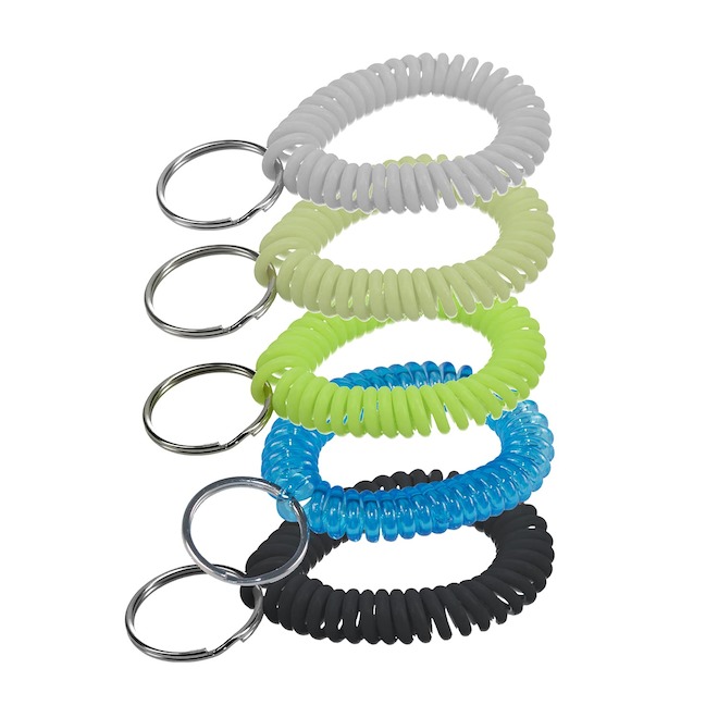 Hillman Wrist Coil Key Ring 701304 | RONA