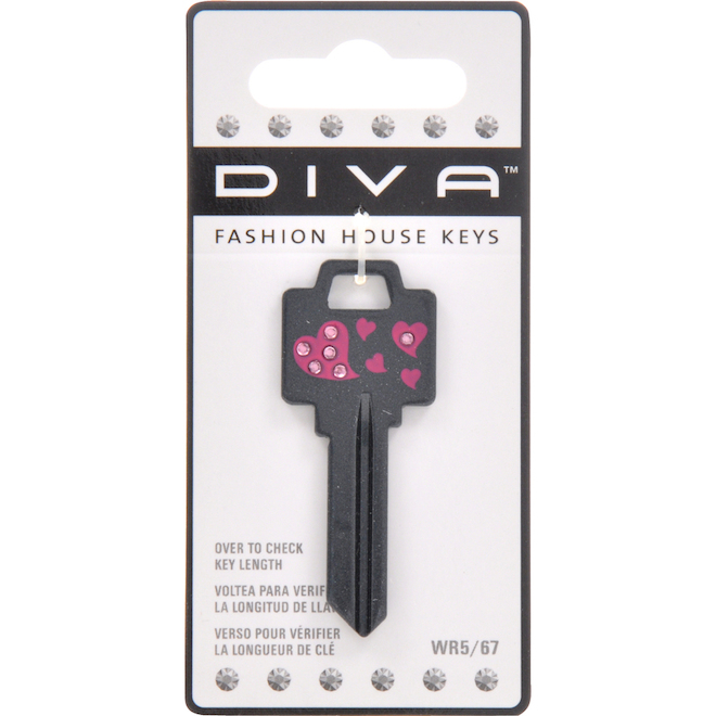 Hillman #67 Diva Tail Heart Key 0333460 | RONA