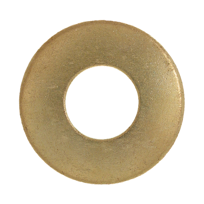 Hillman Flat Washer in Brass #8 - Pack of 12 820-983 | RONA