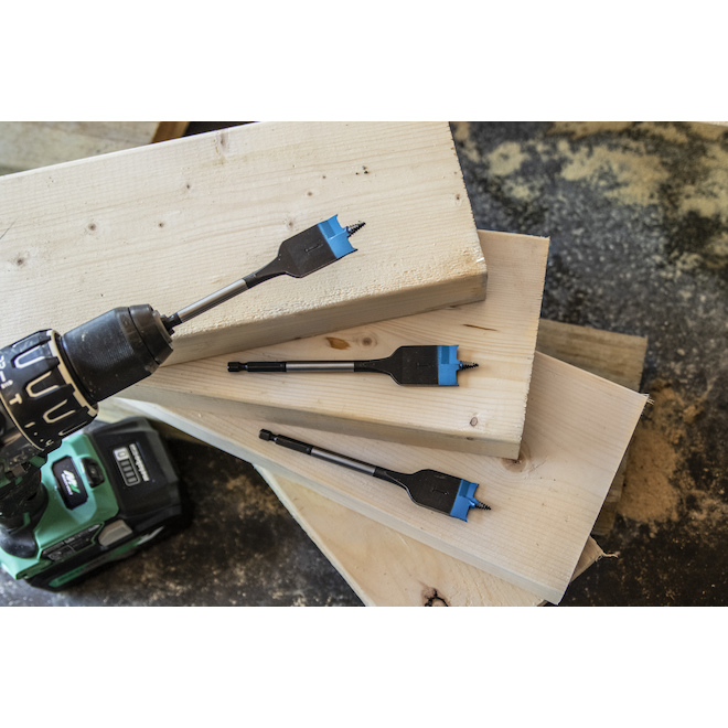 Spyder Stinger Woodboring High-Speed Steel Spade Bit - 1 BIt - 1/2-in x ...