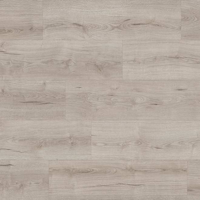 Quickstyle Palace 12-mm Laminate Flooring 7.68 x 47.32-in - Coastal Oak - 20.18-sq.ft/Box L-726 ...