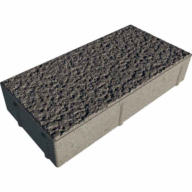 OLDCASTLE Old Castle Litho Concrete Patio Stone 8 x 16-in - Charcoal ...
