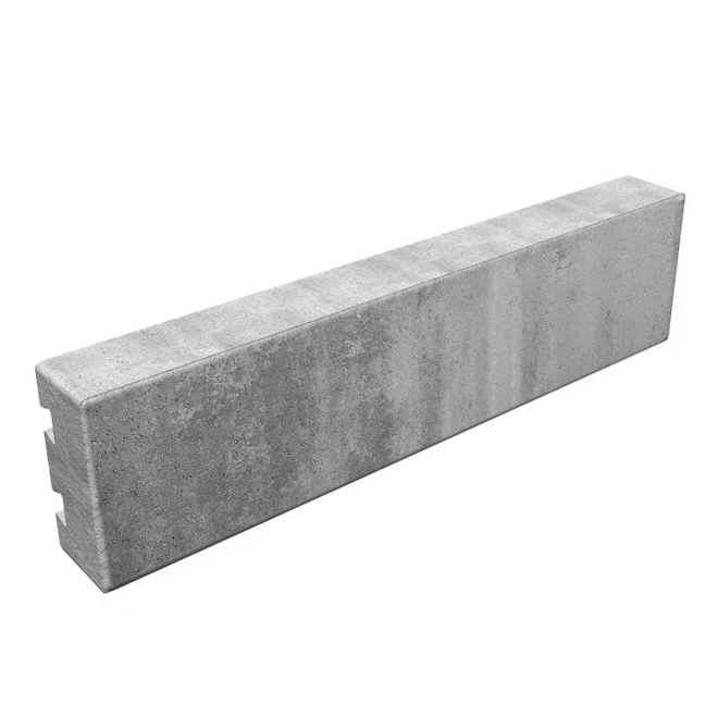 Oldcastle DESIGNFORMS Interlocking Border in Concrete 2.6 x 6 x 24-in ...