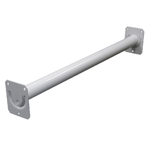 MITEK Fluted Adjustable Closet Rod 30"-48" - White CRWFP3048 | RONA