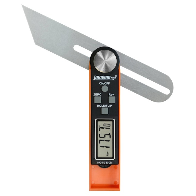 Fausse équerre numérique Johnson Level en aluminium 1920-0800D | RONA