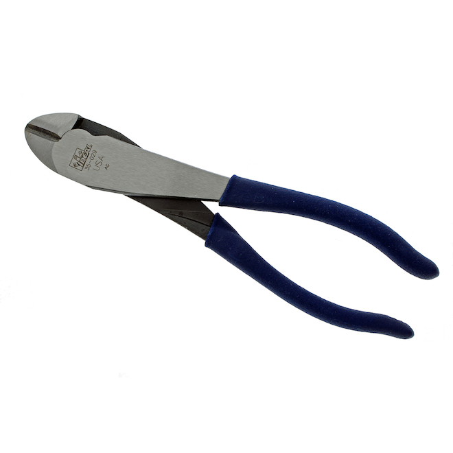 IDEAL Diagonal-Cutting Plier with Angled Head and Dipped Grip - 8-in 35 ...