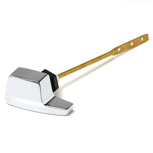 Master Plumber Metal Tank Lever - Chrome Finish - 3 Hole Design - 6 3/4 ...