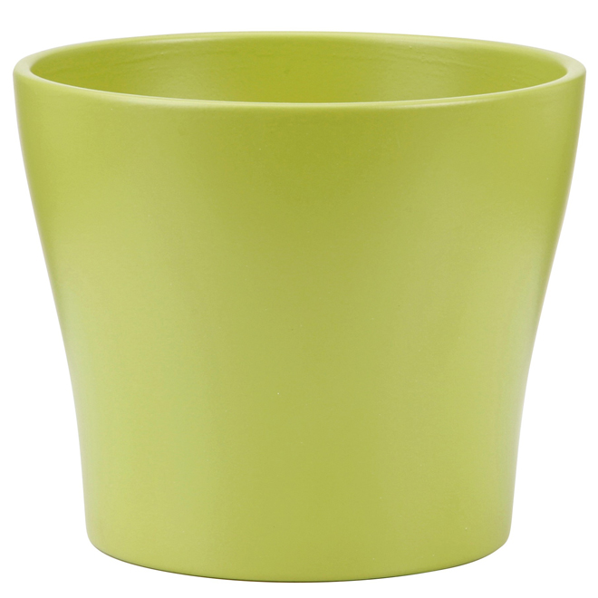 SCHEURICH Ceramic Pot Cover 17 cm, Green 48551 | RONA