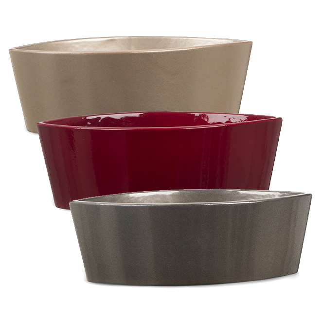 SCHEURICH Ceramic Planter Pot Cover - 9 1/2" - Assorted Colours 57309 ...