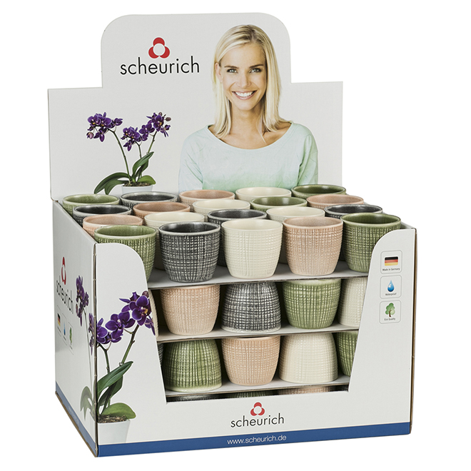 Scheurich Assorted Flower Pot 'Corteza' - Ceramic - 2.76-in HG8838 | RONA