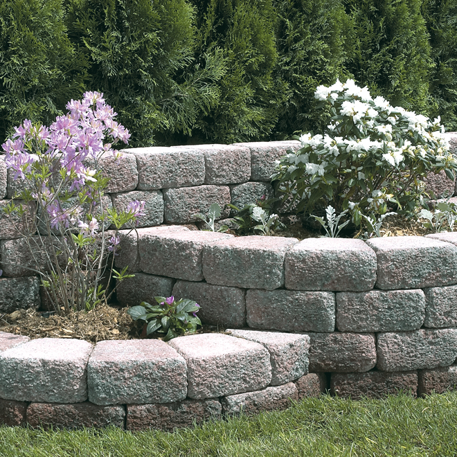 Oldcastle Retaining Wall Specifications Gardenwall Blocks Standard