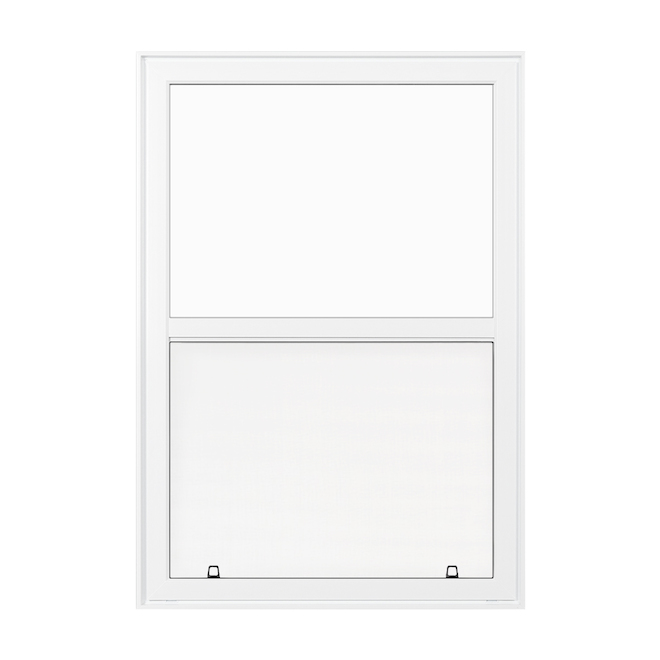 Supervision 30-in x 48-in White PVC Single-Hung Window EGS-3048 | RONA