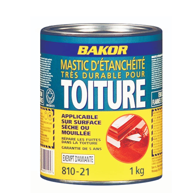 BAKOR Cement - "Dry and Wet" Roof Cement 40810-211 | RONA