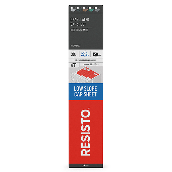 Resisto Granulated Green Cap Sheet - Self-Adhesive - Anti-Slip - 22.9 ...