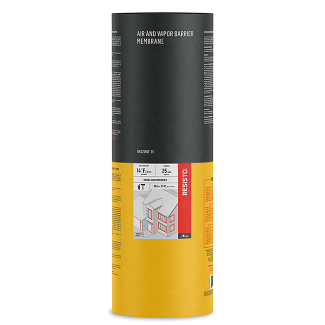 Resisto Red Zone 25 Air and Vapour Barrier Membrane - For Doors and ...
