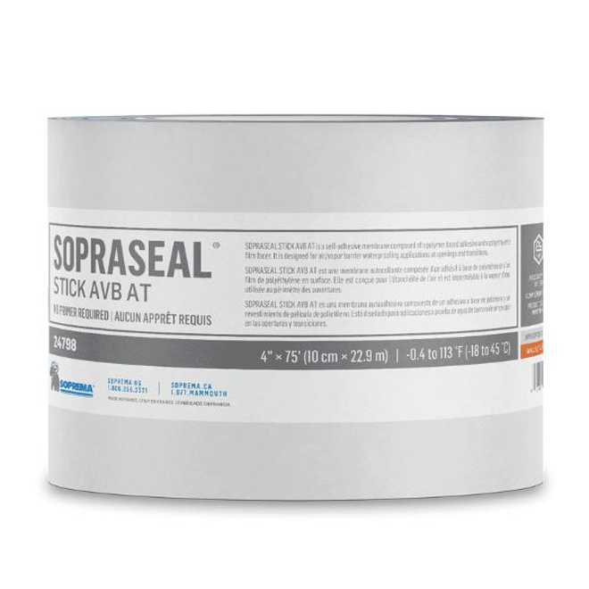 Membrane acrylique auto-adhésive SOPRASEAL STICK AVB AT par SOPREMA 4 ...
