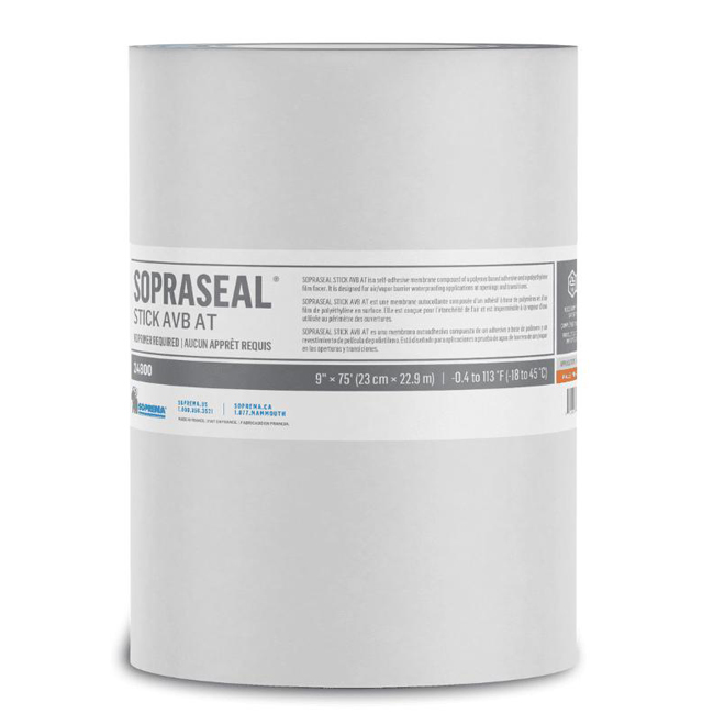 SOPREMA SOPRASEAL STICK AVB AT 9-in x 75-ft Acrylic Self-Adhesive ...