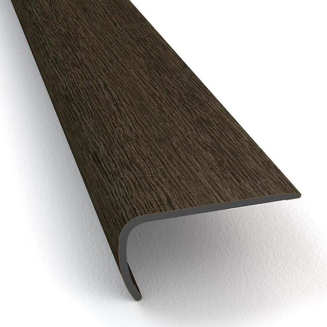 ProCore 2-in x 94-in Summer Wheat Oak Prefinished Oak PVC Stair Nosing ...